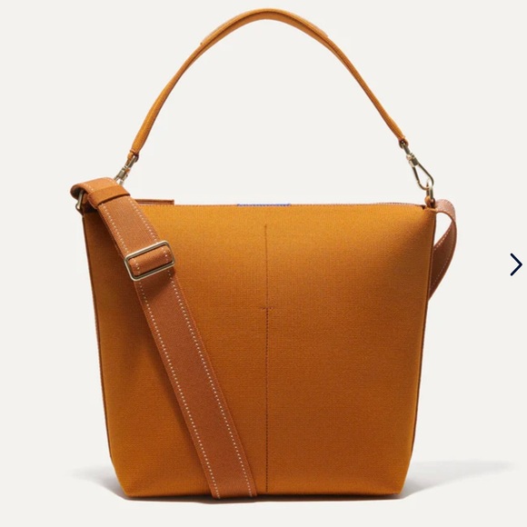 Rothy's | Bags | Nwt Rothys The Mini Zip Bucket In Amber Brown | Poshmark